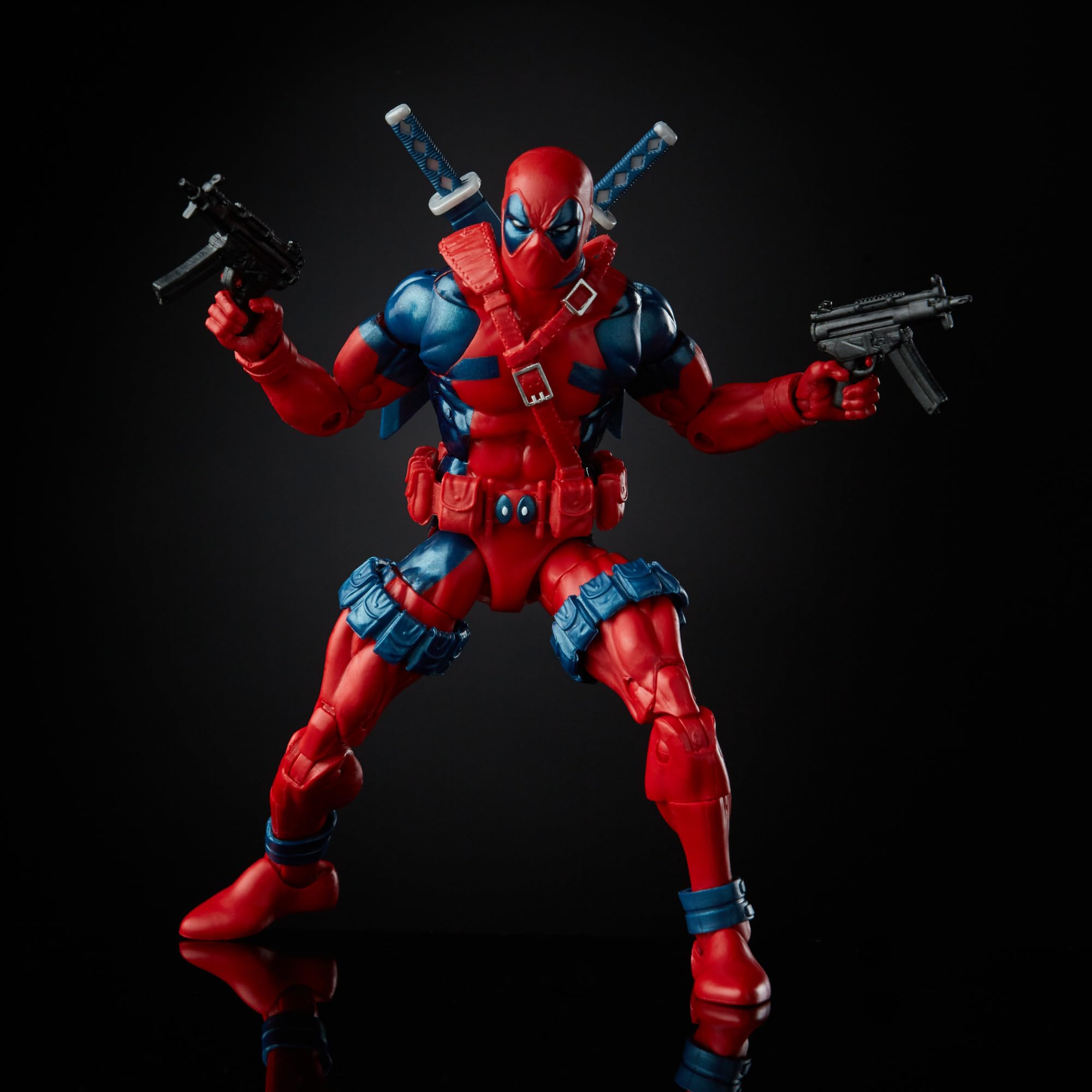 Marvel Legends Series Deadpool, Marvel Comics Uncanny X-Men X-Force Retro Collectible 6 Inch Action Figure for Adults Ages 14 and Up