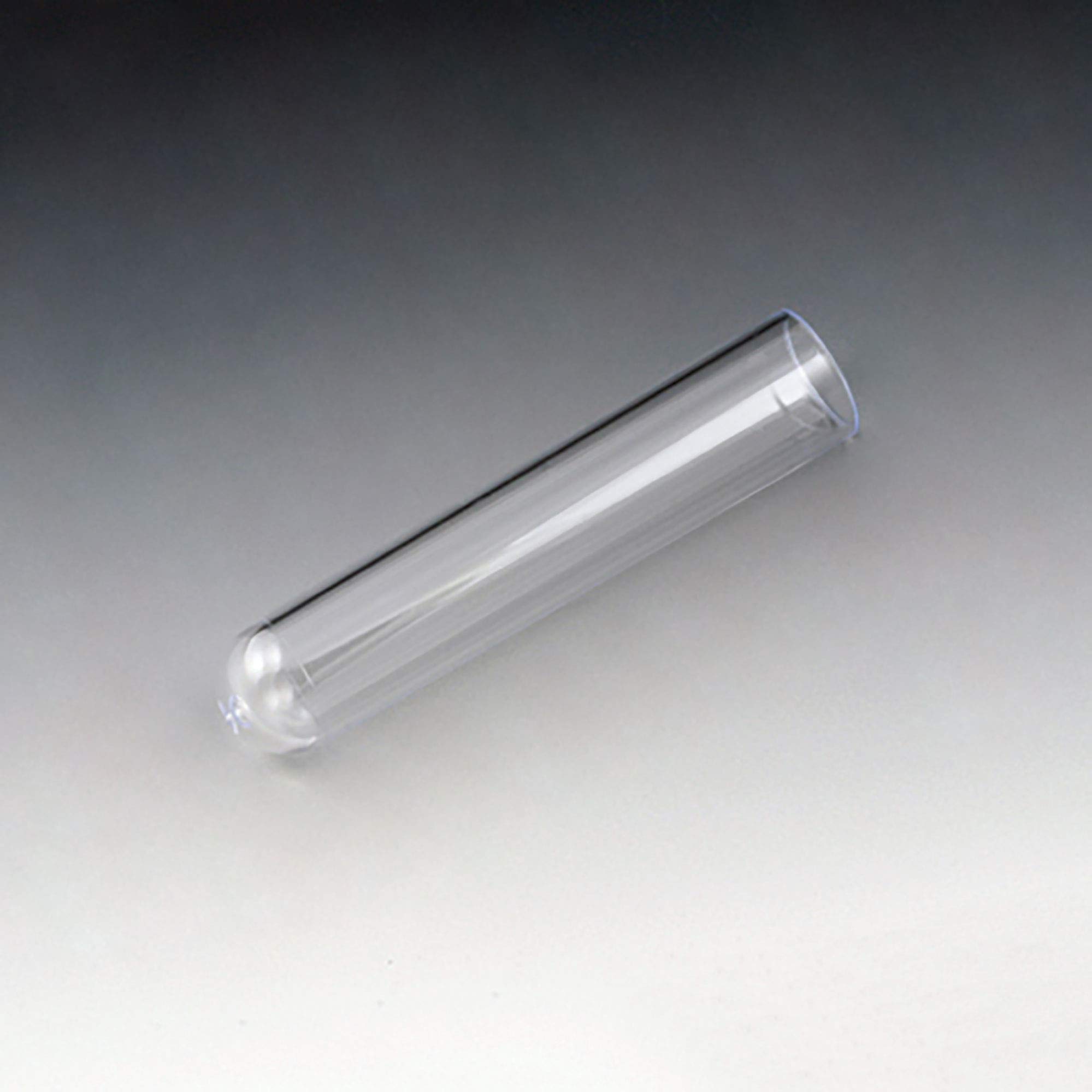Globe Scientific Polystyrene Test Tube, 12 mm x 75 mm, 5 mL, Durable Lab Essentials, Pack of 1000