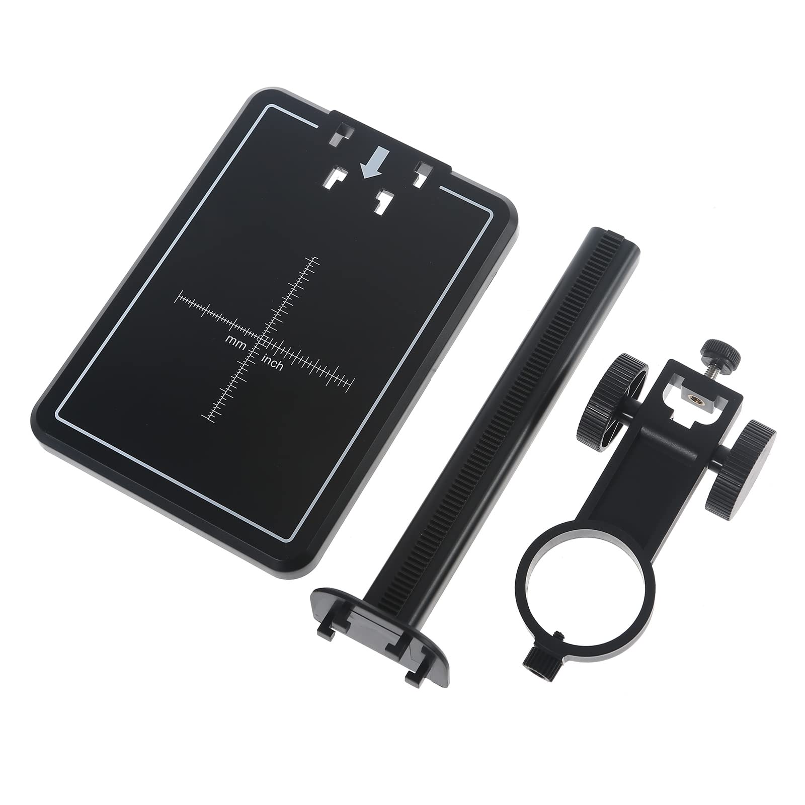 BELOWSYALER Plastic Adjustable Base Stand Holder Desktop Support Bracket for USB Digital Microscope Magnifier Camera
