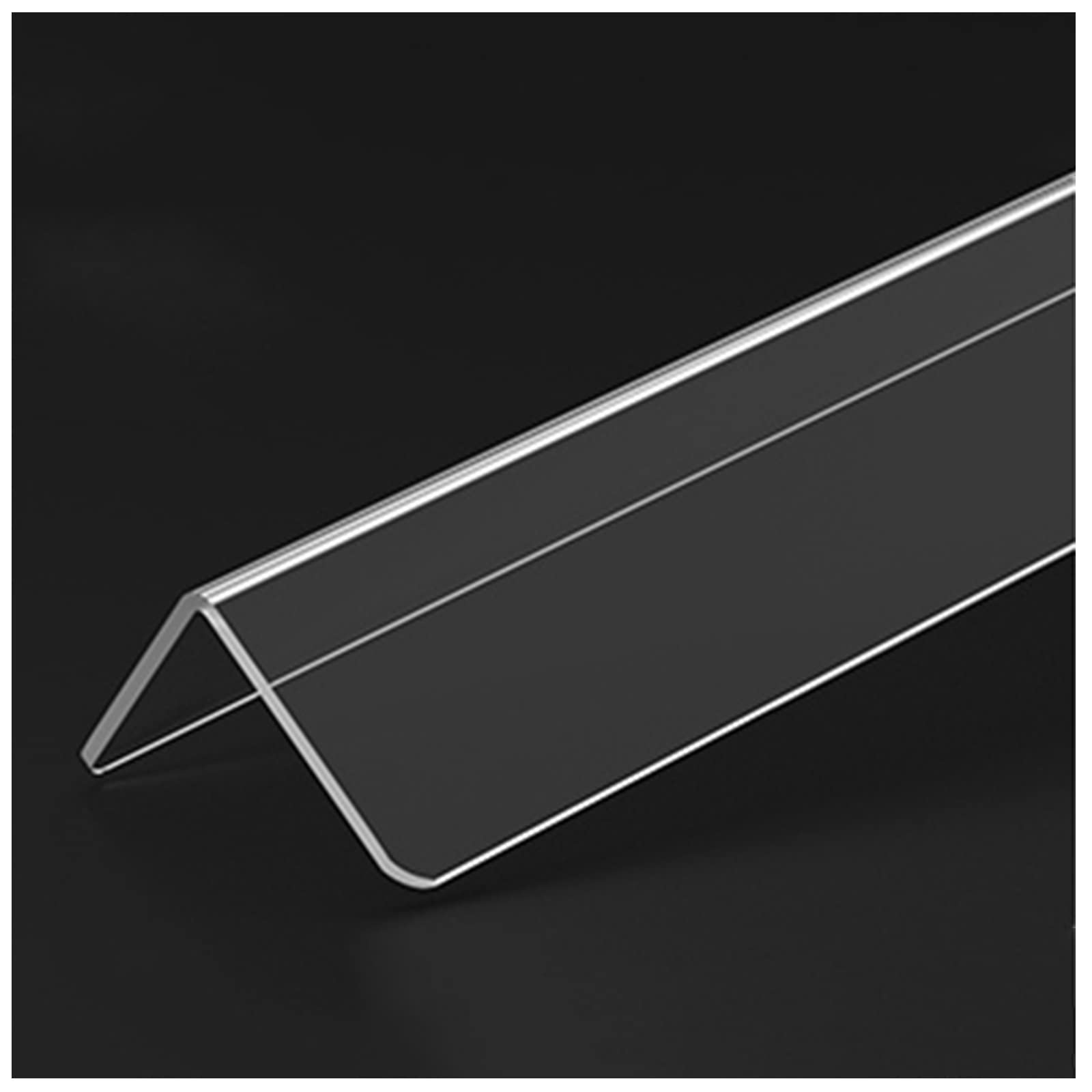 Clear Corner Guard Plastic Self-Adhesive Corner Trim Strip, 90-Degree Angle Corner Shield - Protecting/Repairing Wall Corner (Color : 3cm Wide, Size : 0.9m/35.4inch L)