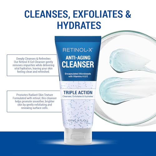 Retinol-X Anti-Aging Gel Cleanser, 4 Ounce