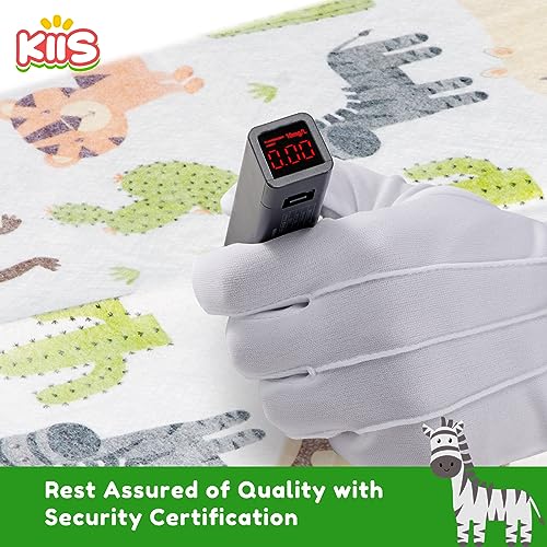 KIIS Disposable Baby Bibs for Baby Boys and Girls - Individually Packaged - Hygienic, Soft and Leakproof (20 PCS) (Animal)