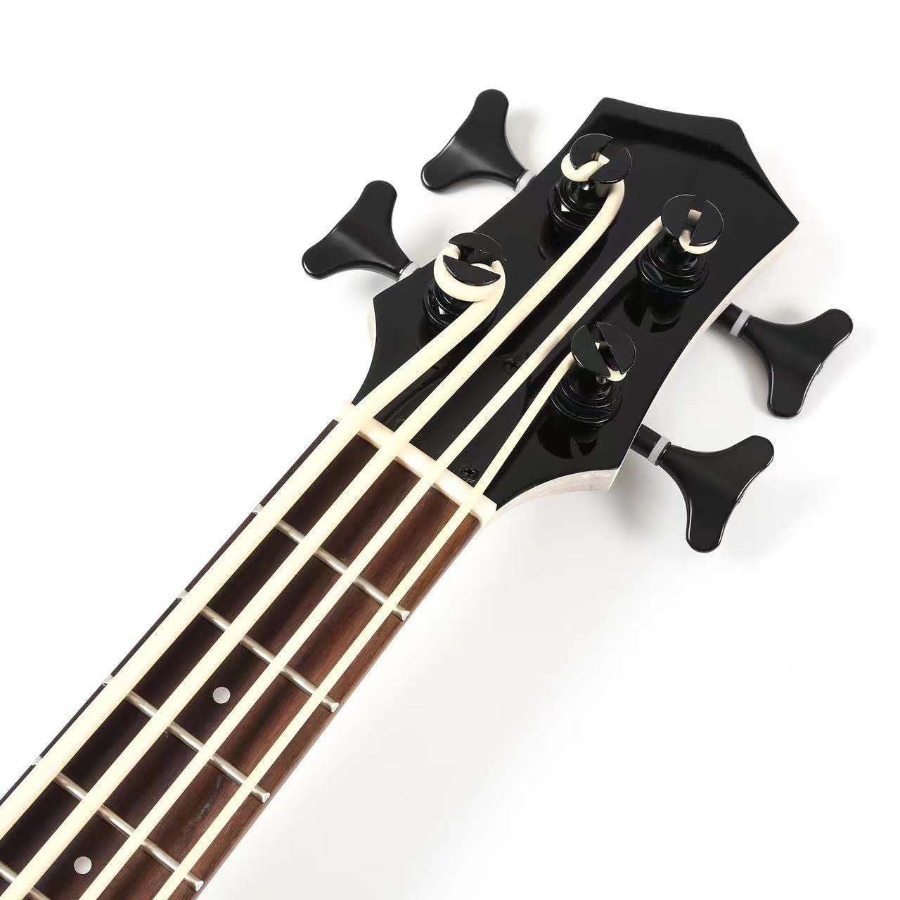 MiNi 4string ukulele electric bass with black color