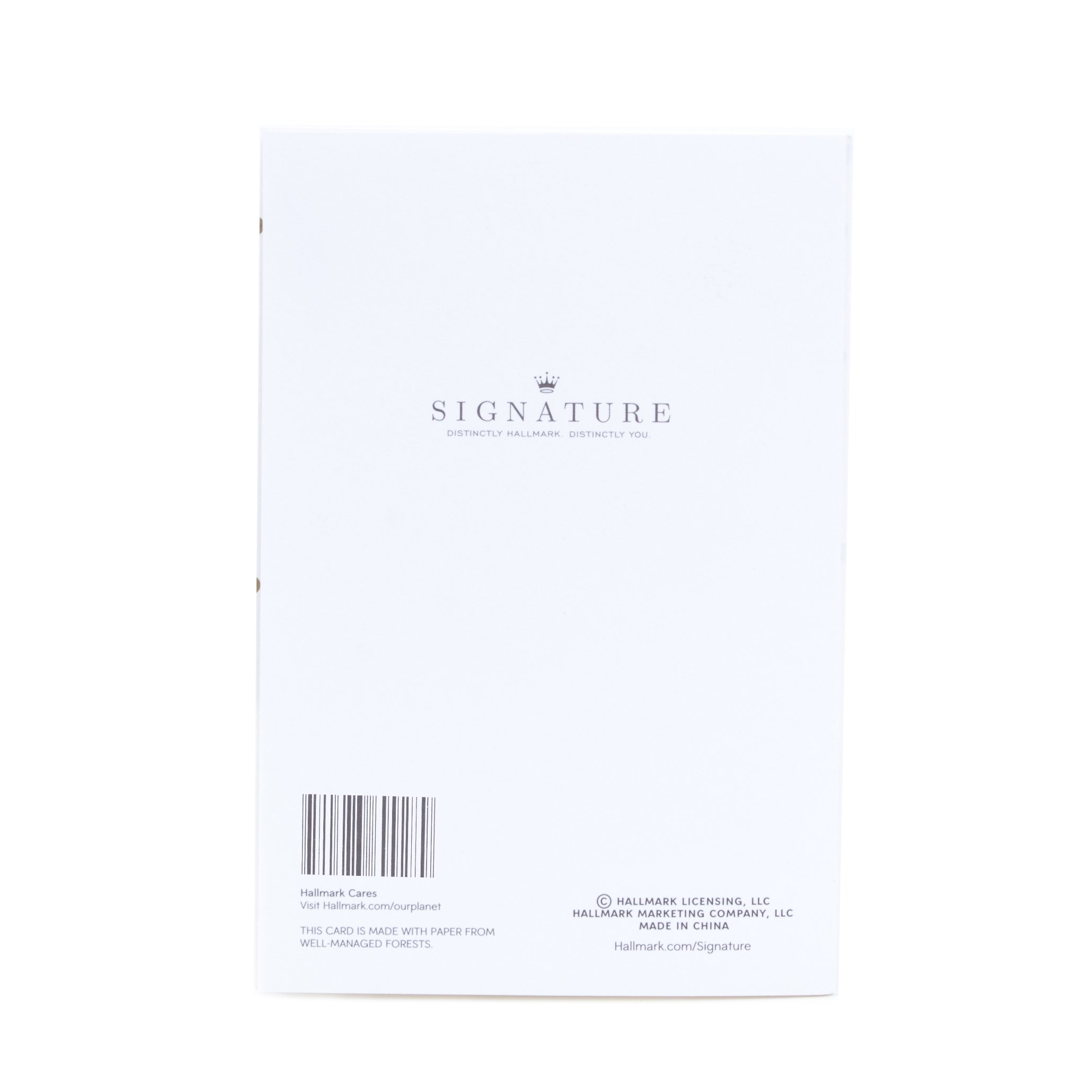 Hallmark Signature Birthday Card (Candle Bundle)