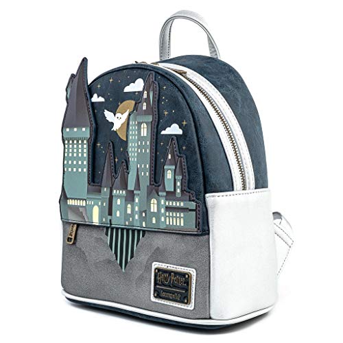 Loungefly Harry Potter Hogwarts Castle Hedwig Womens Double Strap Shoulder Bag Purse