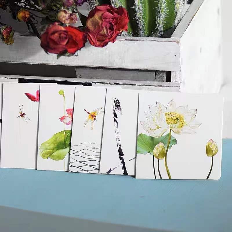 Jinsully Featuring Hand-Drawn Thank You Card: Assorted Blank All-Occasion Note Cards (Flowers Series)