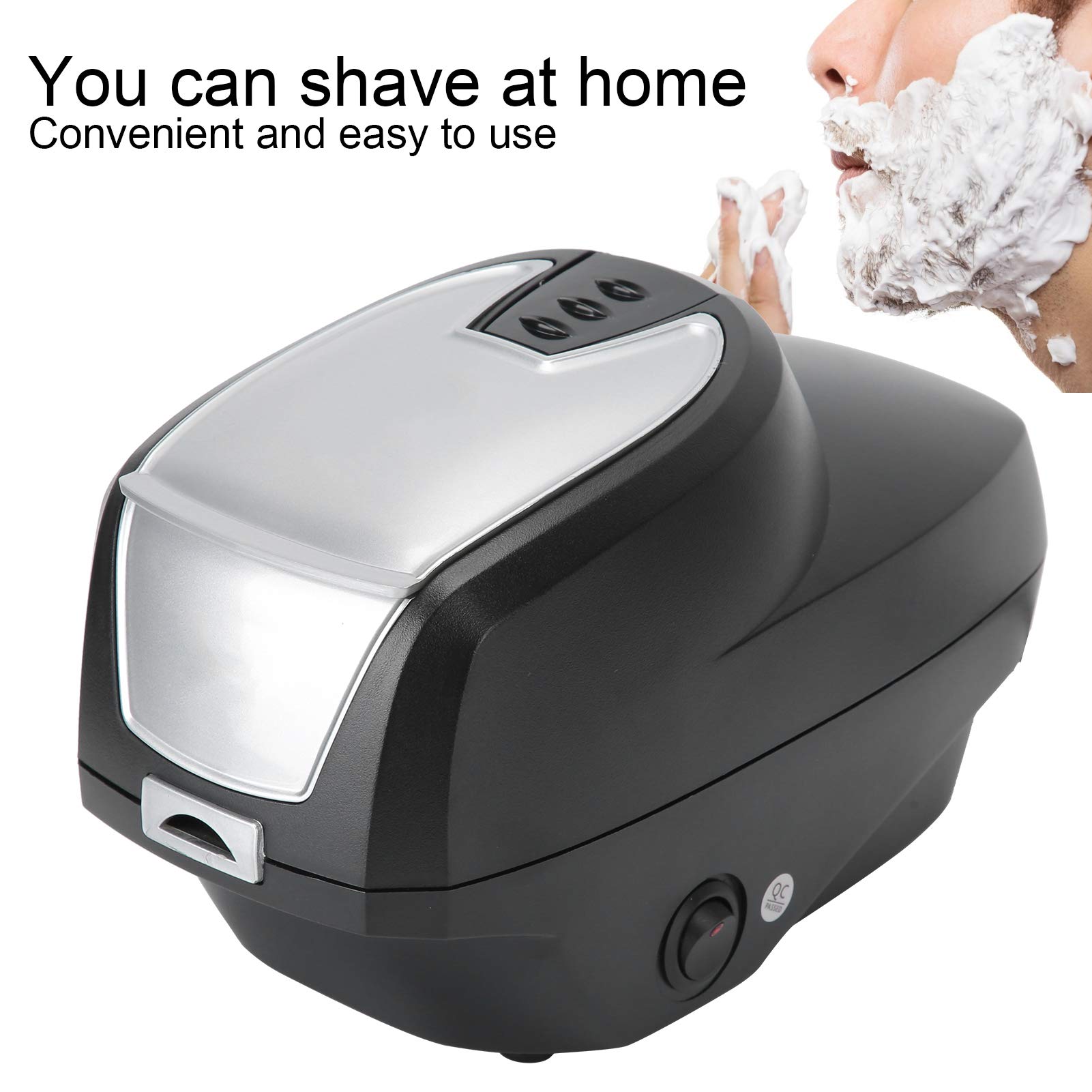 Jinyi Hot Lather Machine, Hot Lather Machine for Shaving, Hair Salon Electric Shaving Foaming Machine, Professional Lather Maker for Face Shaving, Gifts for Men Husband Dad Barber(US Plug)