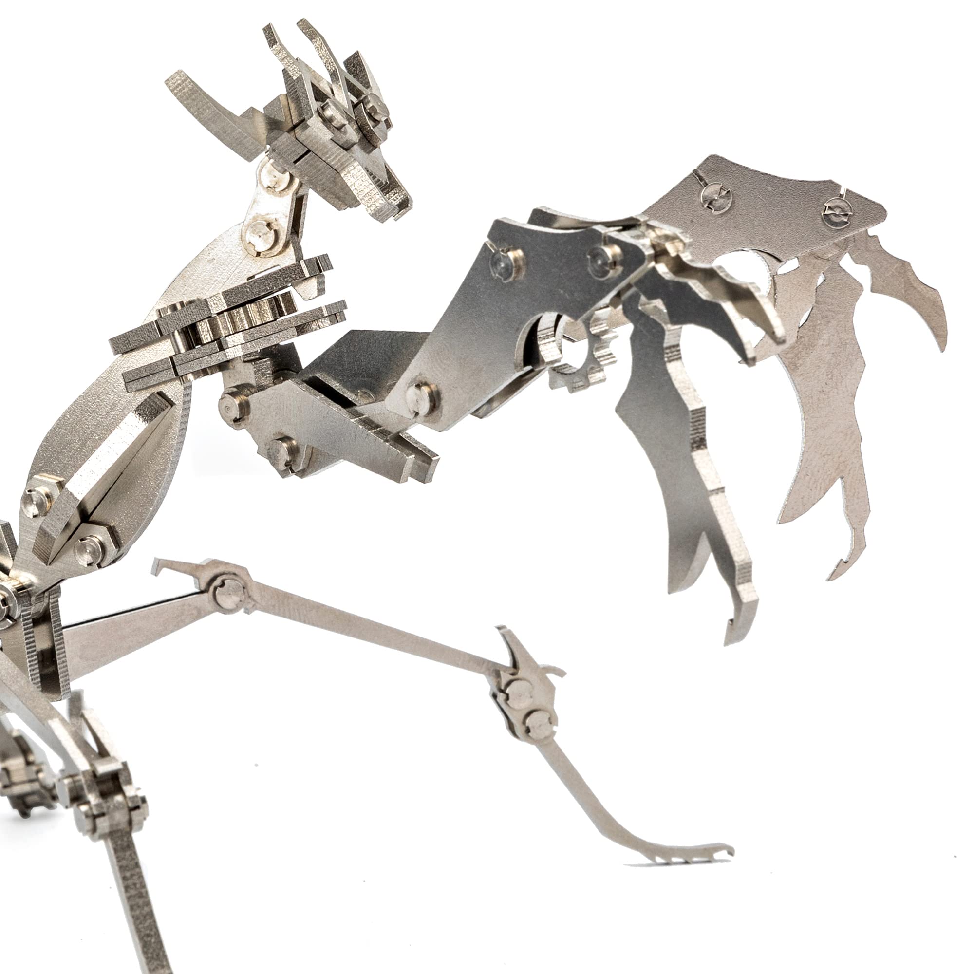 Madsteel Insect Mantis Exhilarating 3D Metal Model Puzzle Kit for Adults β Exquisite Brain Building Miniature Toy, Stainless Steel Assembly for Mindful Relaxation and Fun (Non-Finished Model)