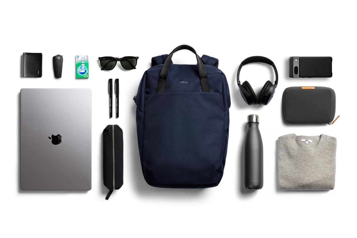 Bellroy Via Workpack (16” laptop bag, commuter backpack, work bag) - Navy
