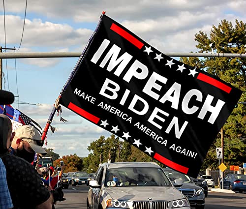 SOULBUTY Impeach Biden Flag 3x5-Make America America Again Flag 3x5-Double Stitched-Polyester with Brass Grommets
