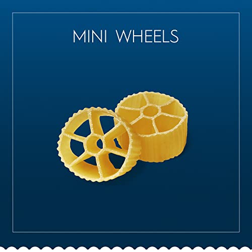 Barilla Mini Wheels Pasta, 16 oz. Box - Non-GMO Pasta Made with Durum Wheat Semolina - Kosher Certified Pasta