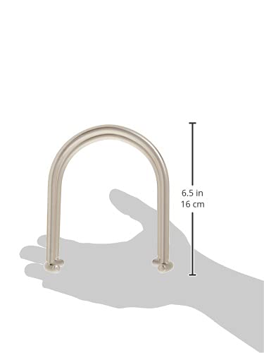 Metal Napkin Holder For Table, By Home Basics (Satin Nickel Finish) | Napkin Holders For Kitchen | Contemporary and Modern Napkin Holders