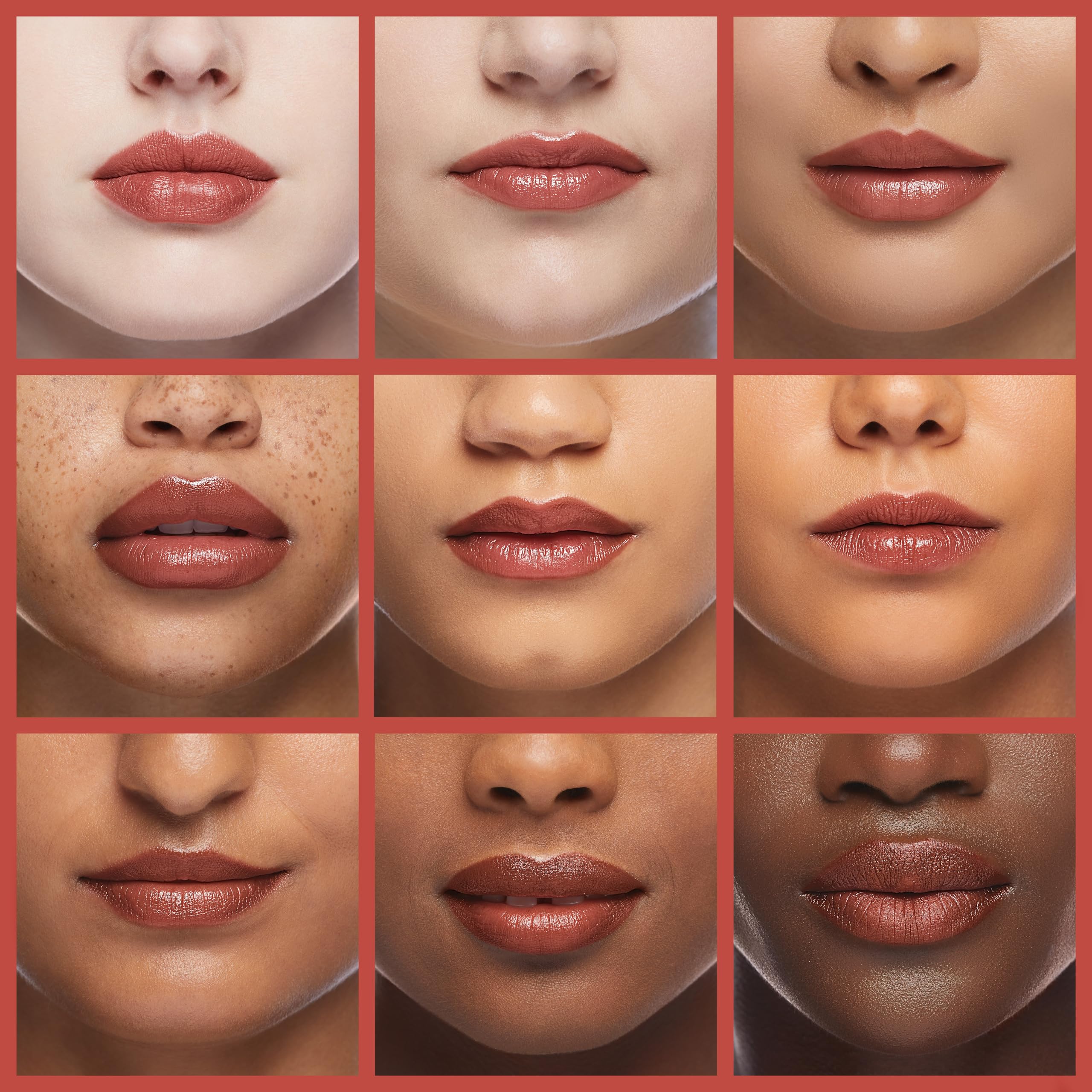 REVLON Lipstick, Super Lustrous Lipstick, Creamy Formula For Soft, Fuller-Looking Lips, Moisturized Feel in Mauves & Trends, Abstract Orange (026) 0.15 oz