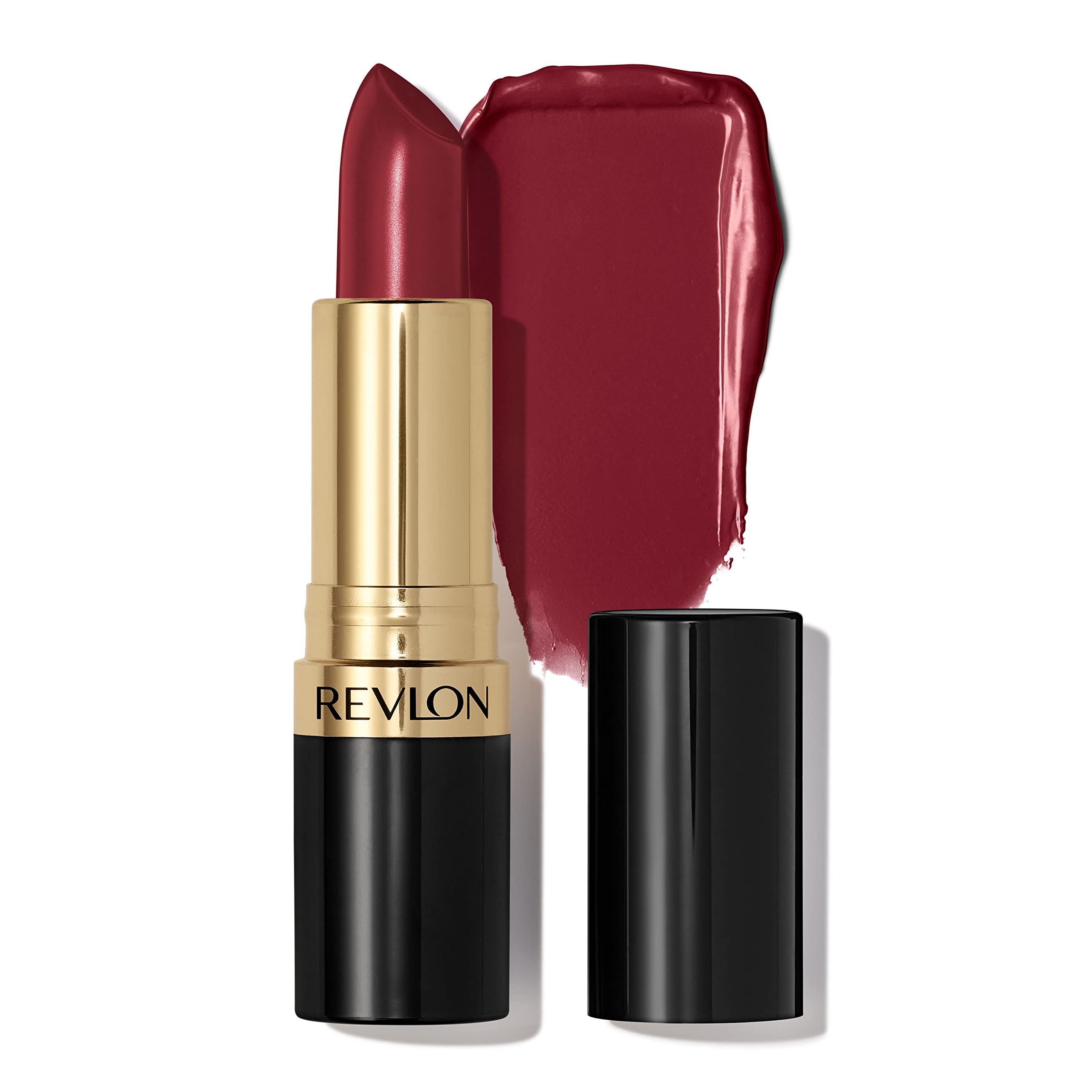 Revlon Super Lustrous Lipstick, Creamy Formula For Soft, Fuller-Looking Lips, Moisturized Feel, 630 Raisin Rage, 0.15 Oz