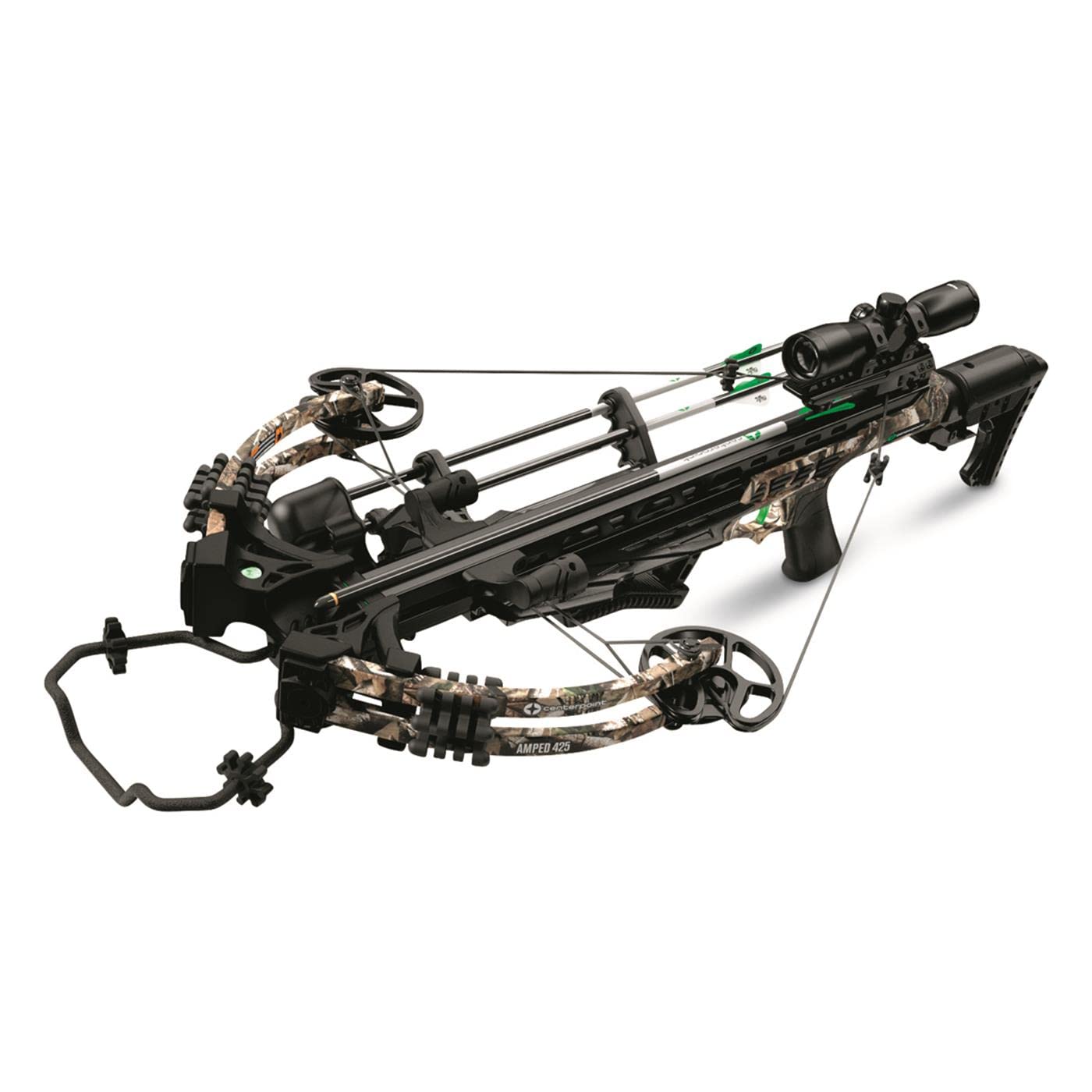 Centerpoint Amped 425 Crossbow Package with Power Draw Cranking Device