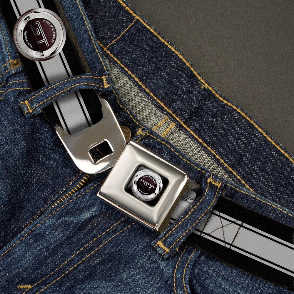 Buckle-Down Seatbelt Belt Mustang XL
