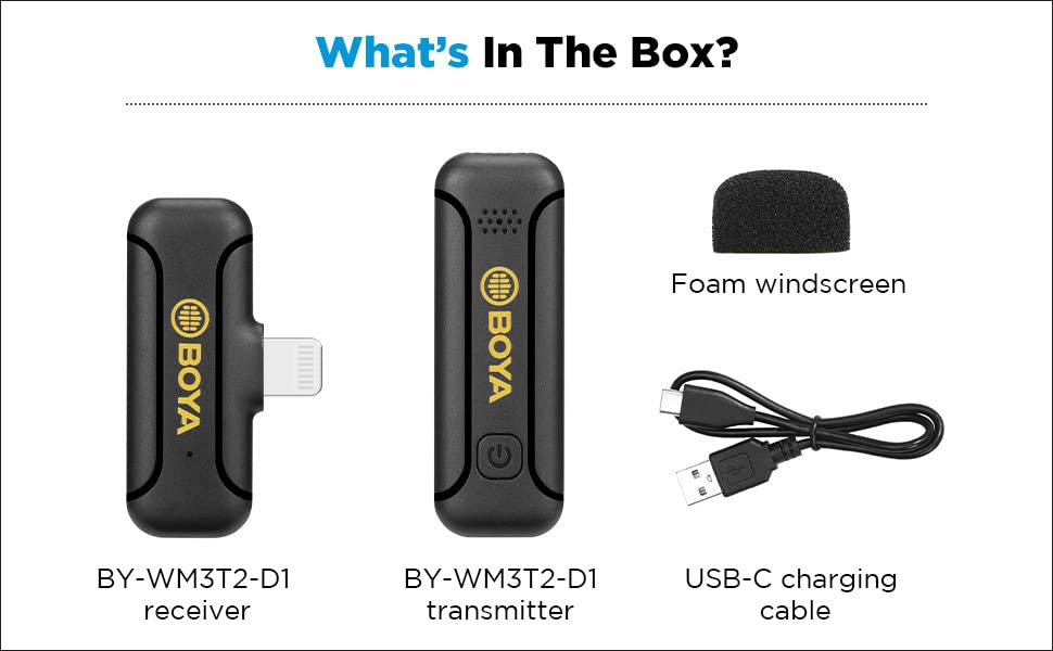 BOYA by-W4 Mutiple 4-Channels Wireless Lavalier Microphone System for 4 People,Mini Wireless Lapel Mic with Noise Cancelling & Real Time Monitoring for YouTube Vlog Interview Video Conference