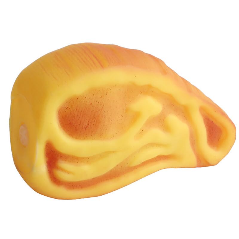 Squeaky Pet Toy in Steak Shape – Funny Interactive Dog Chew Toy