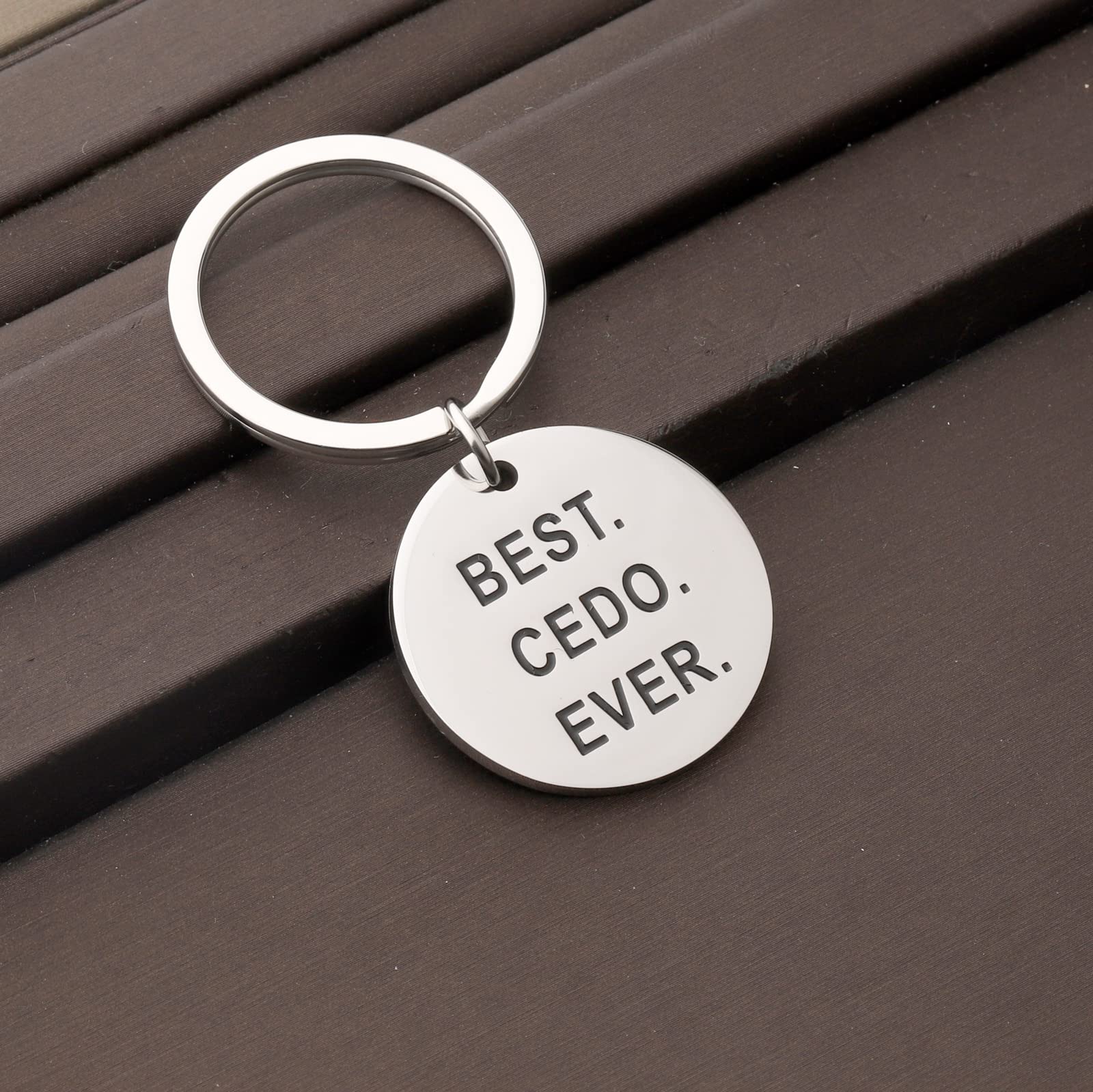 CENWA Cedo Keychain Cedo Gift Best Cedo Ever Keychain Arabic Grandfather Gift Fathers Day Gift (Best Cedo Ever K)