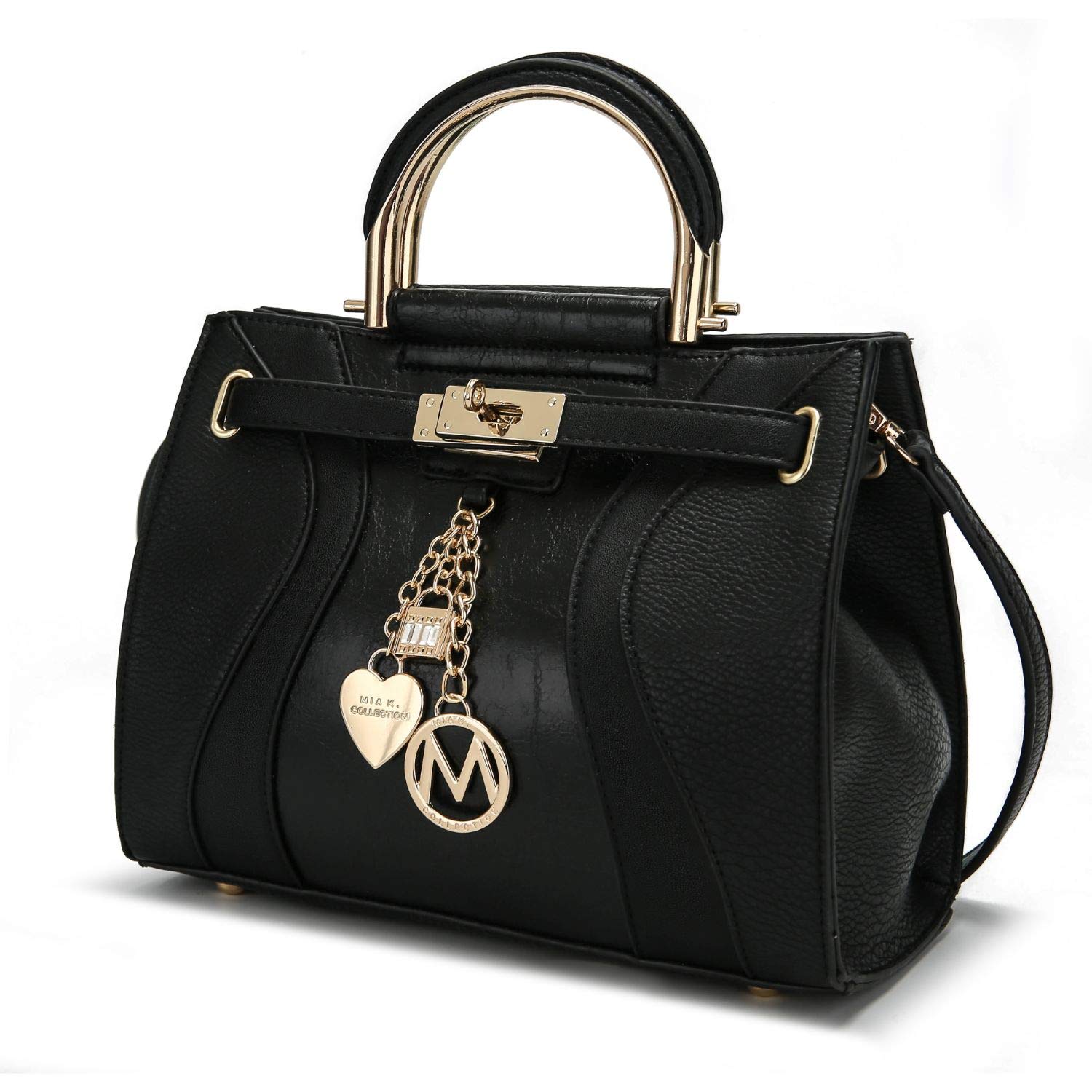 MKF Collection Women's Satchel Bag,Vegan Leather Top Handle Shoulder Bag Handbag Purse by Mia K