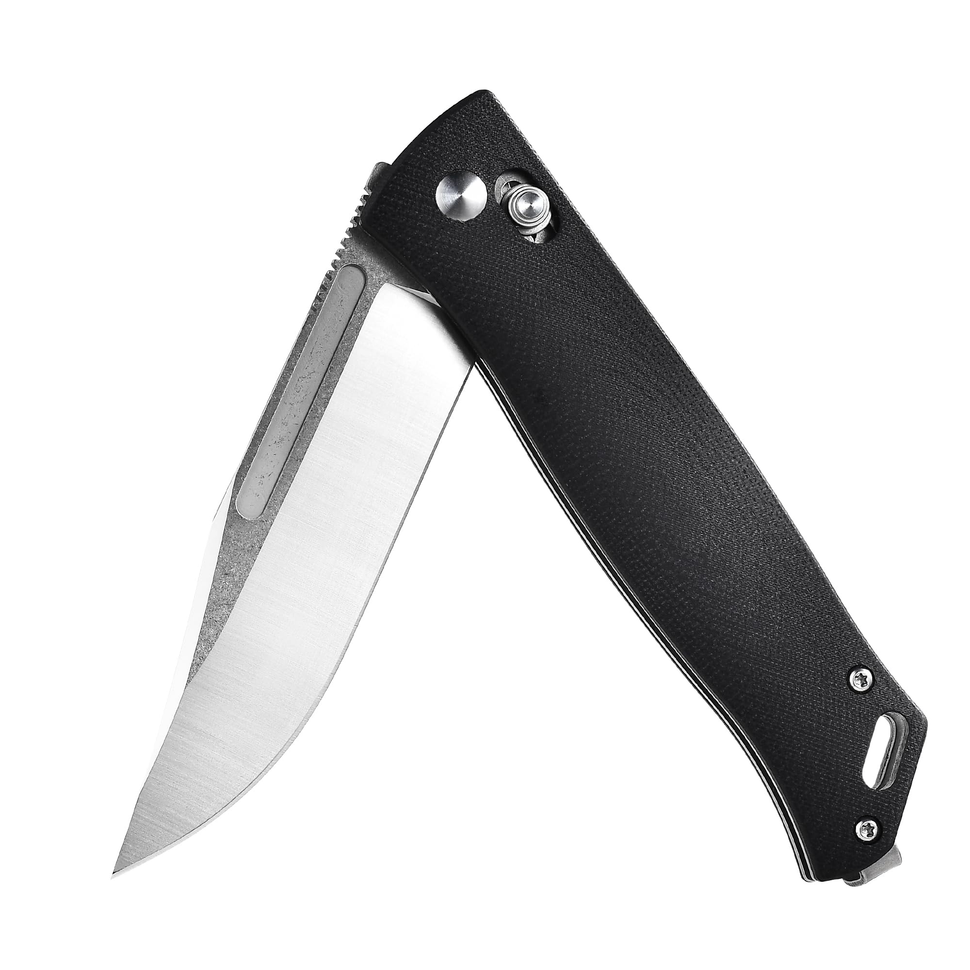Cohesion Pocket Knife for Men and Women, EDC Knife with Pocket Clip, Folding Knife Utility Knife for Outdoor Camping Hiking
