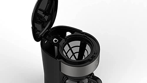 Westinghouse 220 volts Coffee Maker with Permanent Filter and Hot Plate - 6 to 10cup - Stainless Steel (NOT FOR USE IN USA)