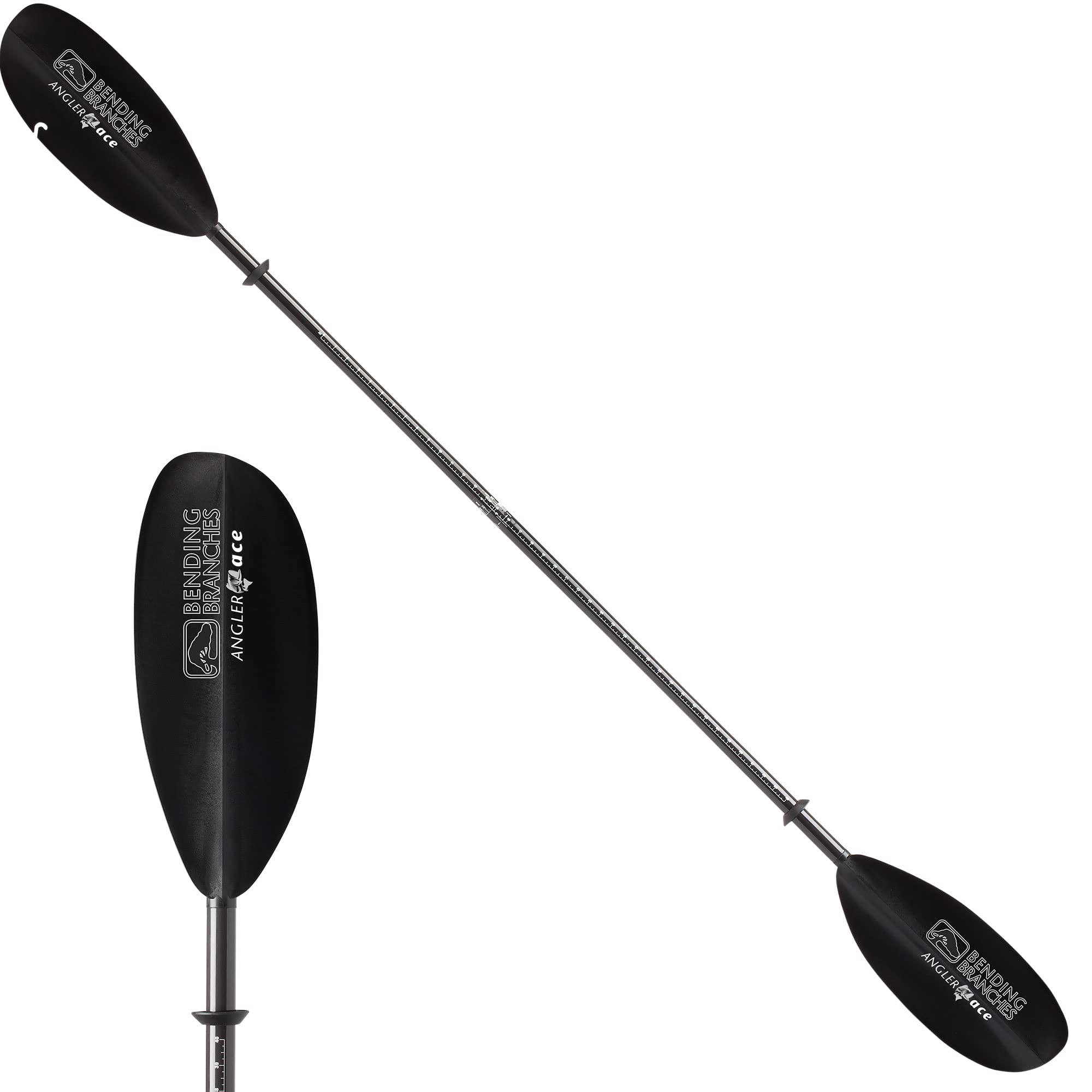 Bending Branches Angler Ace Plus Telescoping 2-Piece Kayak Fishing Paddle, 230-245cm