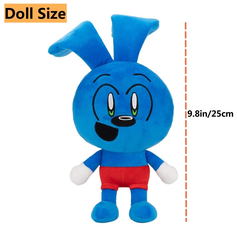 Biolory Riggy Plush Danno Cal Drawings Riggy Plush Toy 9.8inch Stuffed Doll Danno Cal Drawings Riggy Plush Figure Anime Plush Toys Pillow Gifts for Kids Fans Toy Collection
