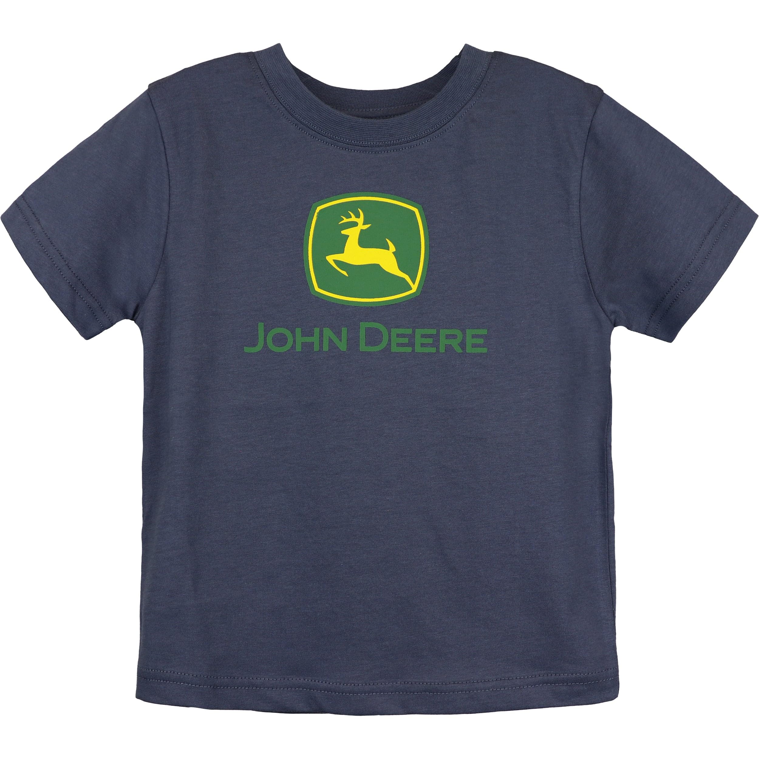 John Deere Little Kids Boys Trademark Short Sleeve Tee, Green, 5