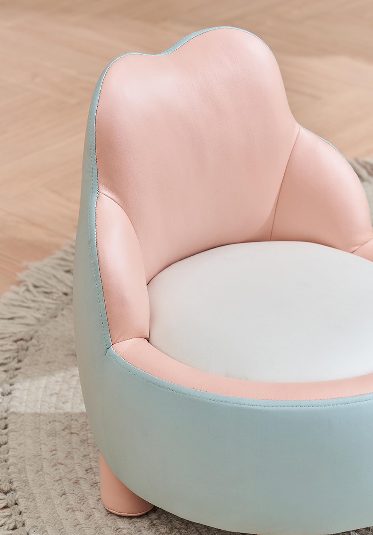 BuKhop Mini Sofa, Simple Sofa Chair, Lazy Sofa, Sturdy and Comfortable Small Sofa, Suitable for Bedroom and Living Room
