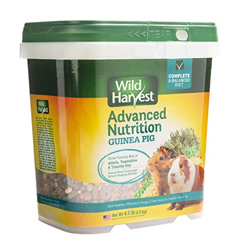 Wild Harvest Wh-83545 Wild Harvest Advanced Nutrition Diet For Guinea Pigs, 4.5-Pound