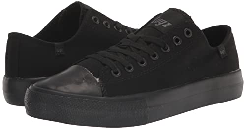 Lugz Mens Stagger Lo Lace Up Sneakers Shoes Casual - Black - Size 9 D