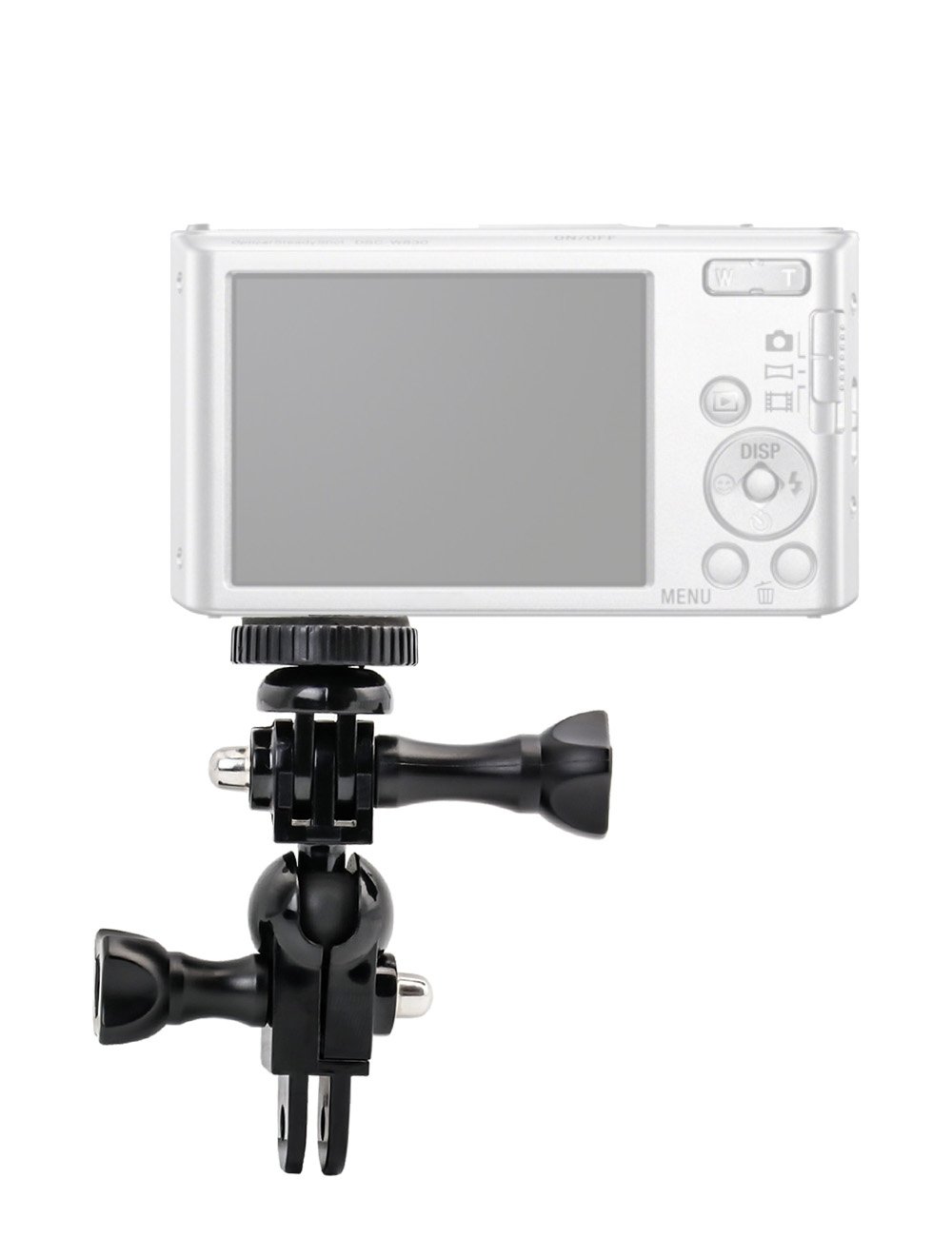 Rotation Ball Joint Mount Extension Accessories with 1/4 Thread for GoPro Hero 9/8/7/6/5/4/3+/3/2/1