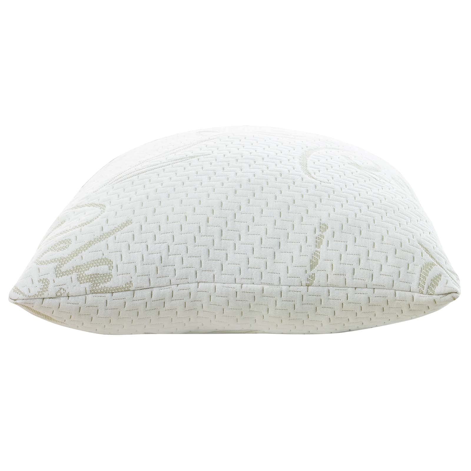 Modway Relax Shredded Memory Foam Pillow - Standard/Queen Size Extra Firm Pillow White