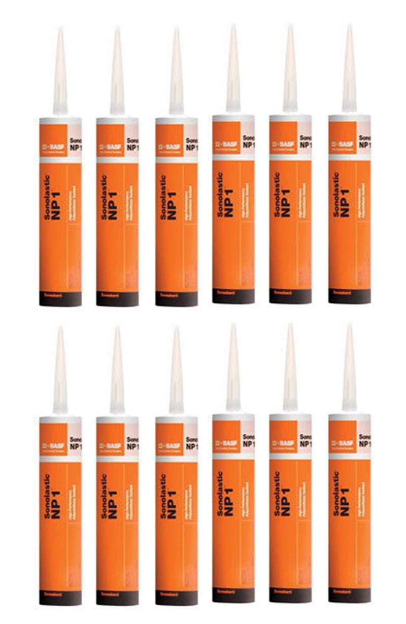 BASF Sealant NP1 Polyurethane Black 10.1 Oz - 24 Pack