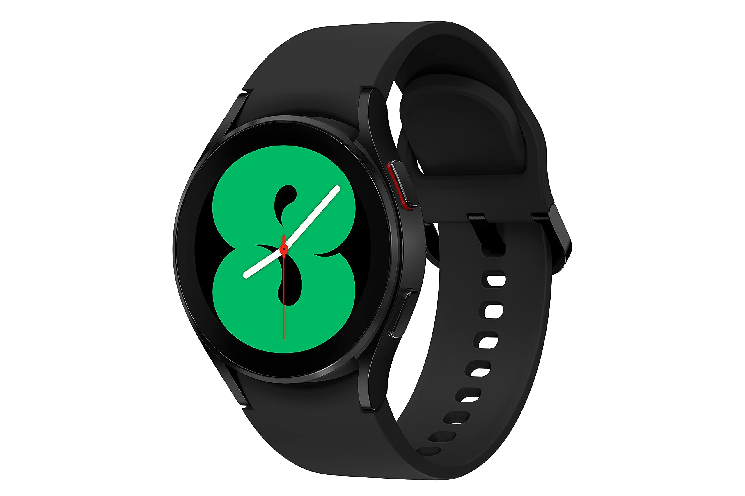 Samsung Galaxy Watch 4 44mm Smartwatch with ECG Monitor Tracker for Health Fitness Running Sleep Cycles GPS Fall Detection LTE US Version, Black (Renewed)
