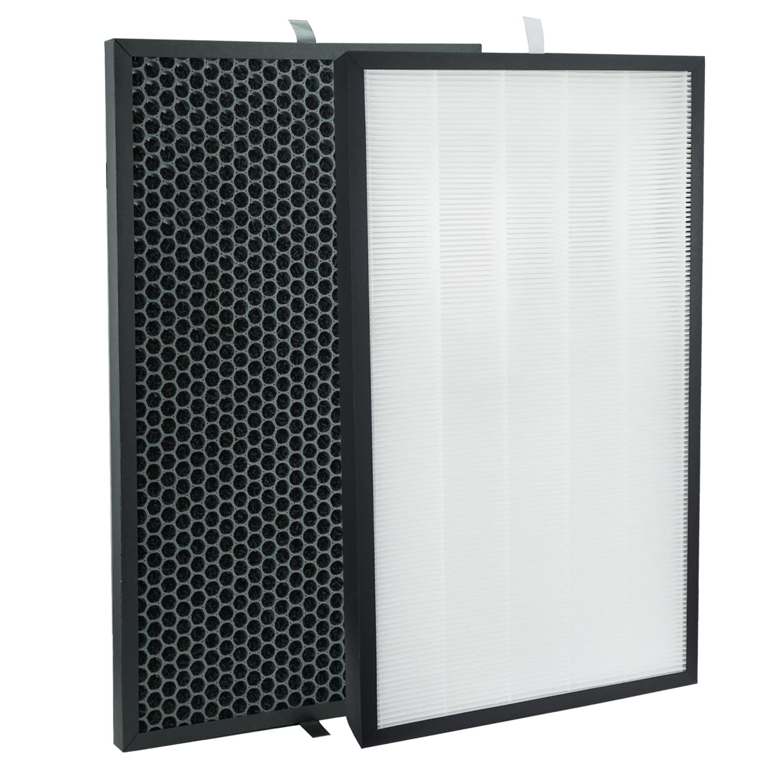 BBT BAMBOOST AD5000 Replacement Filter Fit for AIRDOCTOR AD5000 4-in-1 Air Purifier, AD5000 Filter, 1HEPA Filter and 1 Activated Carbon Filter