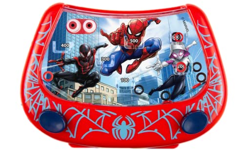 Marvel Classic Handheld Water Game (1 Unit Spiderman) Superhero Spiderman Style. Water Ring Arcade Toy Just Add Water. Stress Relief Fidget Toy for Kids and Adults. Game Toy. B-6901-1