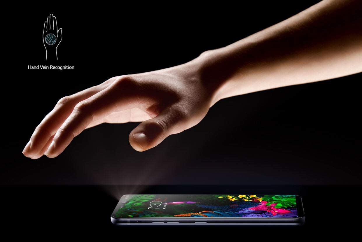 LG G8 ThinQ (128GB, 6GB RAM) 6.1" QHD+ OLED FullVision Display, Crystal Sound OLED Speaker, Hand ID, Air Motion, 4G LTE (Only for T-Mobile & Its MVNO's) (Renewed) (Aurora Black)