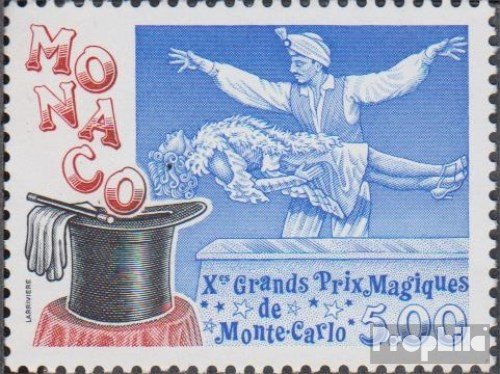 Monaco 2176 (Complete.Issue.) unmounted Mint/Never hinged ** MNH 1994 Zauberkunst (Stamps for Collectors) Circus
