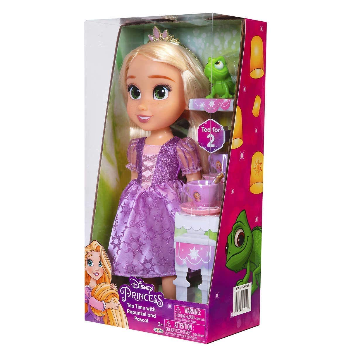 Jakks Disney Princess Doll Tea Time with Rapunzel and Pascal