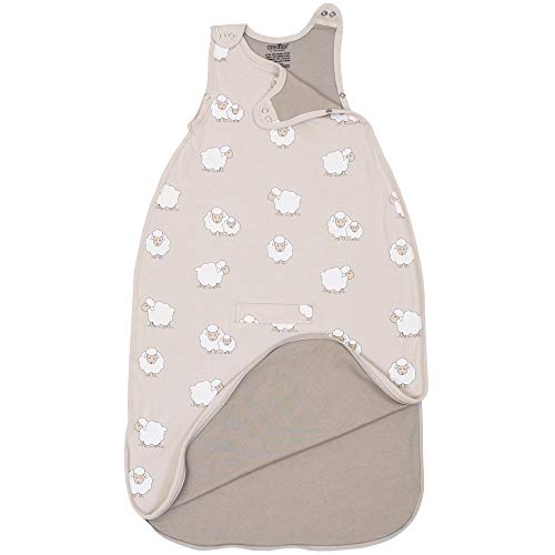 Woolino 4 Season Baby Sleep Sack, Australian Merino Wool Wearable Blanket, 2-24 Months, Sheep