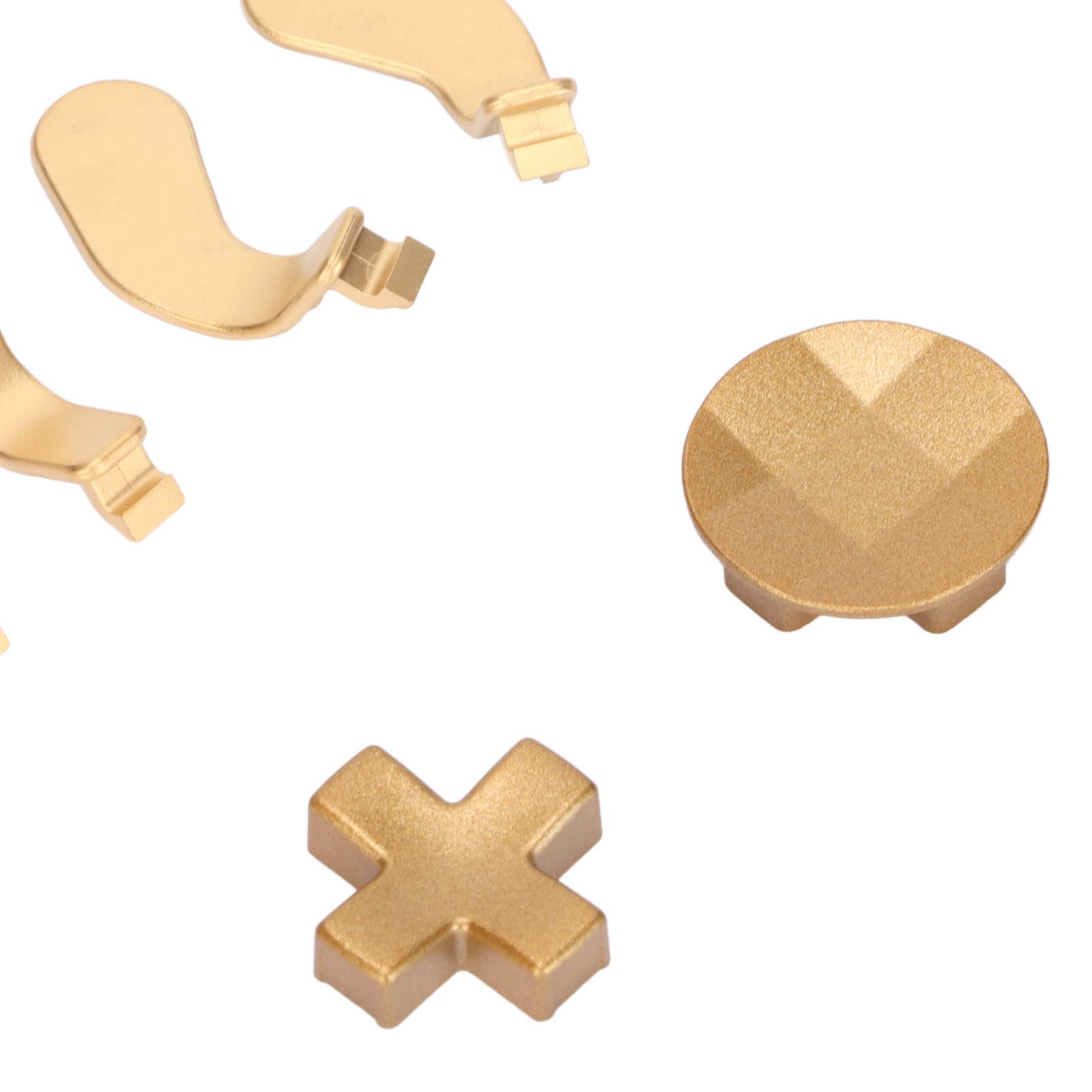 DAUERHAFT Trigger Paddle D Pads, Yellow Trigger Paddles and D Pads for Xbox One Elite Series 2