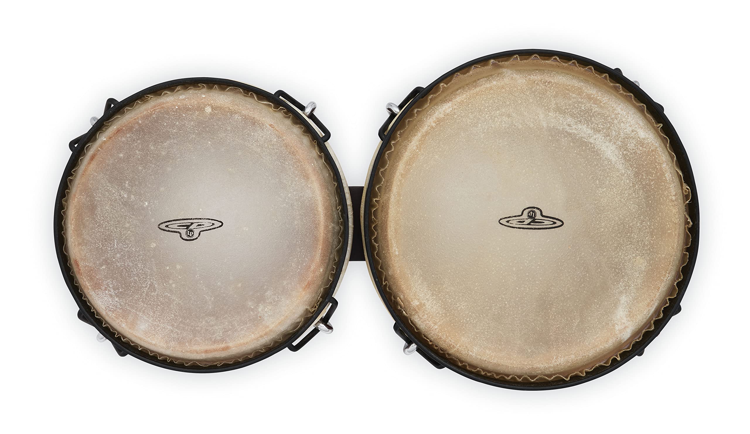 Latin Percussion Cosmic Percussion 6 7-inch Traditional Set-Dark Wood Bongos (CP221-DW)