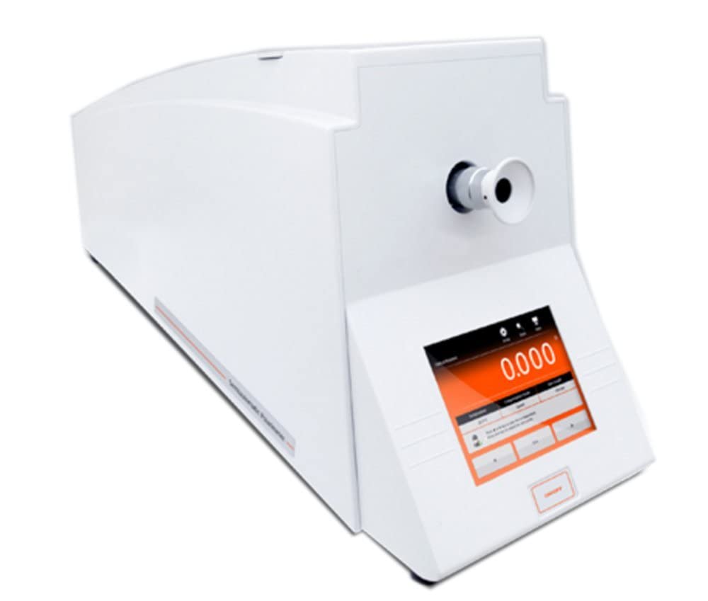 CNYST Semiautomatic Polarimeter Lab Polarimeter with Range ±90°±130°Z Accuracy ±0.02°±0.05°Z 4.5" Color Touch Screen 100 Data Sets Stored 1 to 3 Point Calibration White
