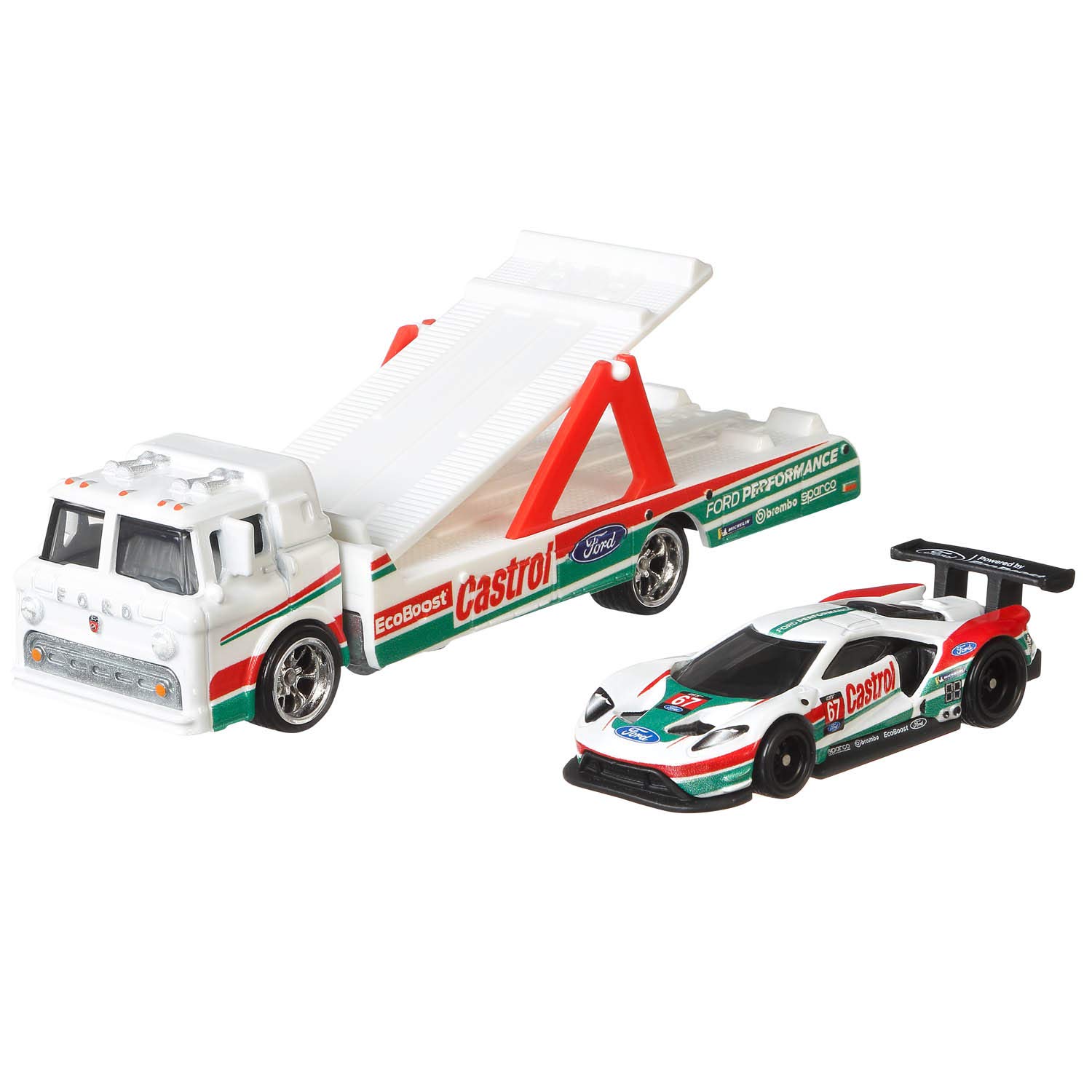 Hot Wheels Team Transport Models and Component Car