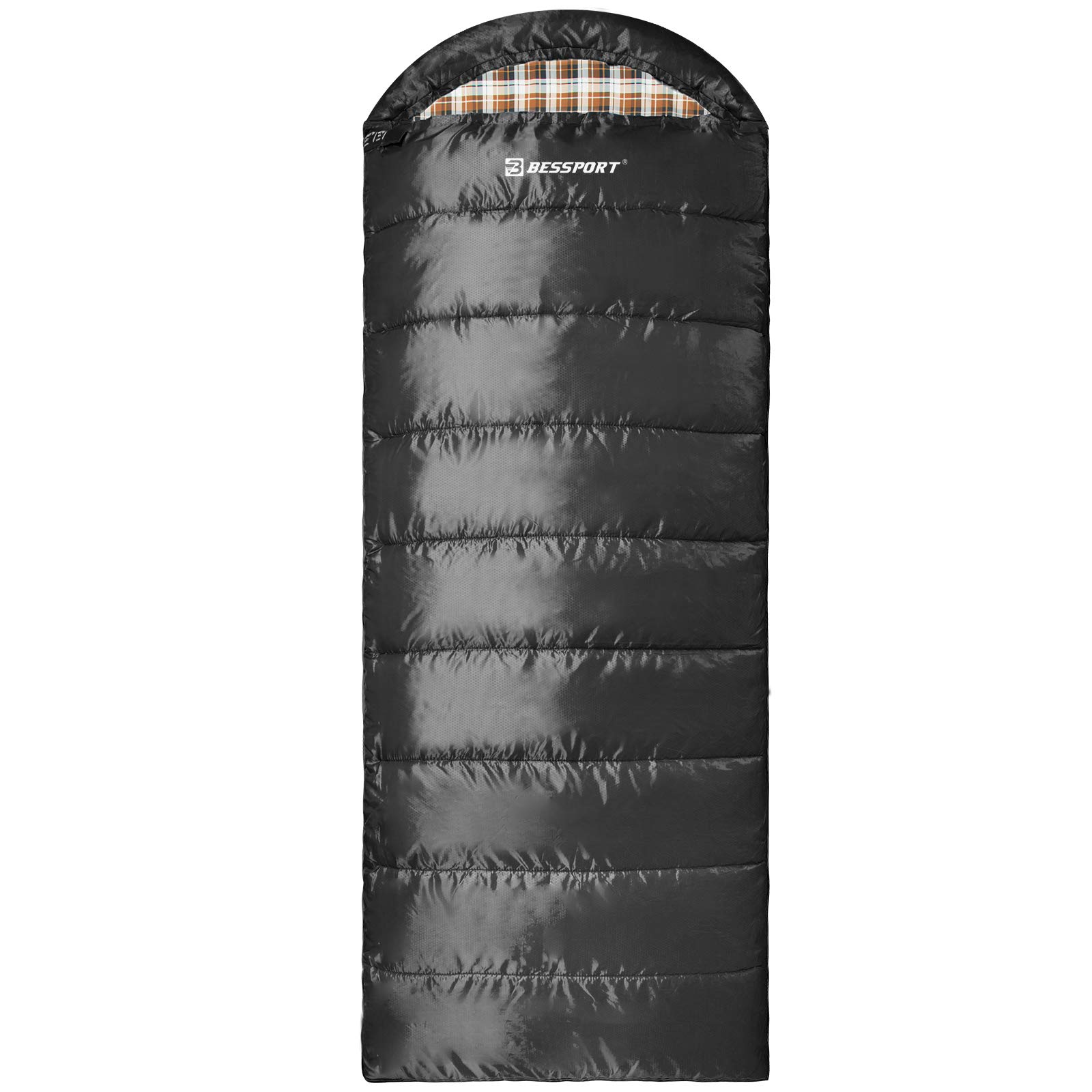 Bessport Sleeping Bag for Adults& Kids, 40β Winter Warm & Cold Weather 3-4 Season Sleeping Bag, Lightweight and Waterproof for Backpacking, Camping, Hiking
