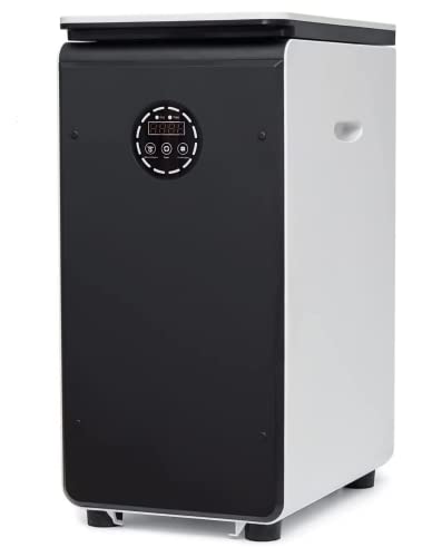 GEME | World's First Bio Smart Electric Composter Kitchen, Turn Food Waste into Real Organic Compost No Dehydration - 19L Food Cycler Compost Machine with Electric Compost Bin…