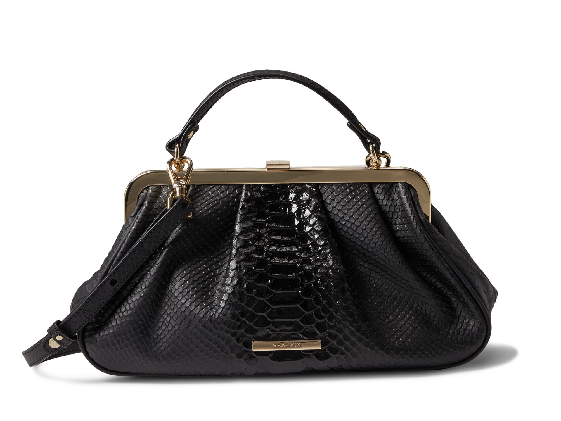 BRAHMIN Harkness Emmett Crossbody Black One Size