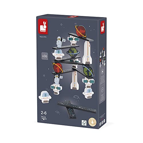 Janod - Balance in Space Game - 2-5 Years + - J08084
